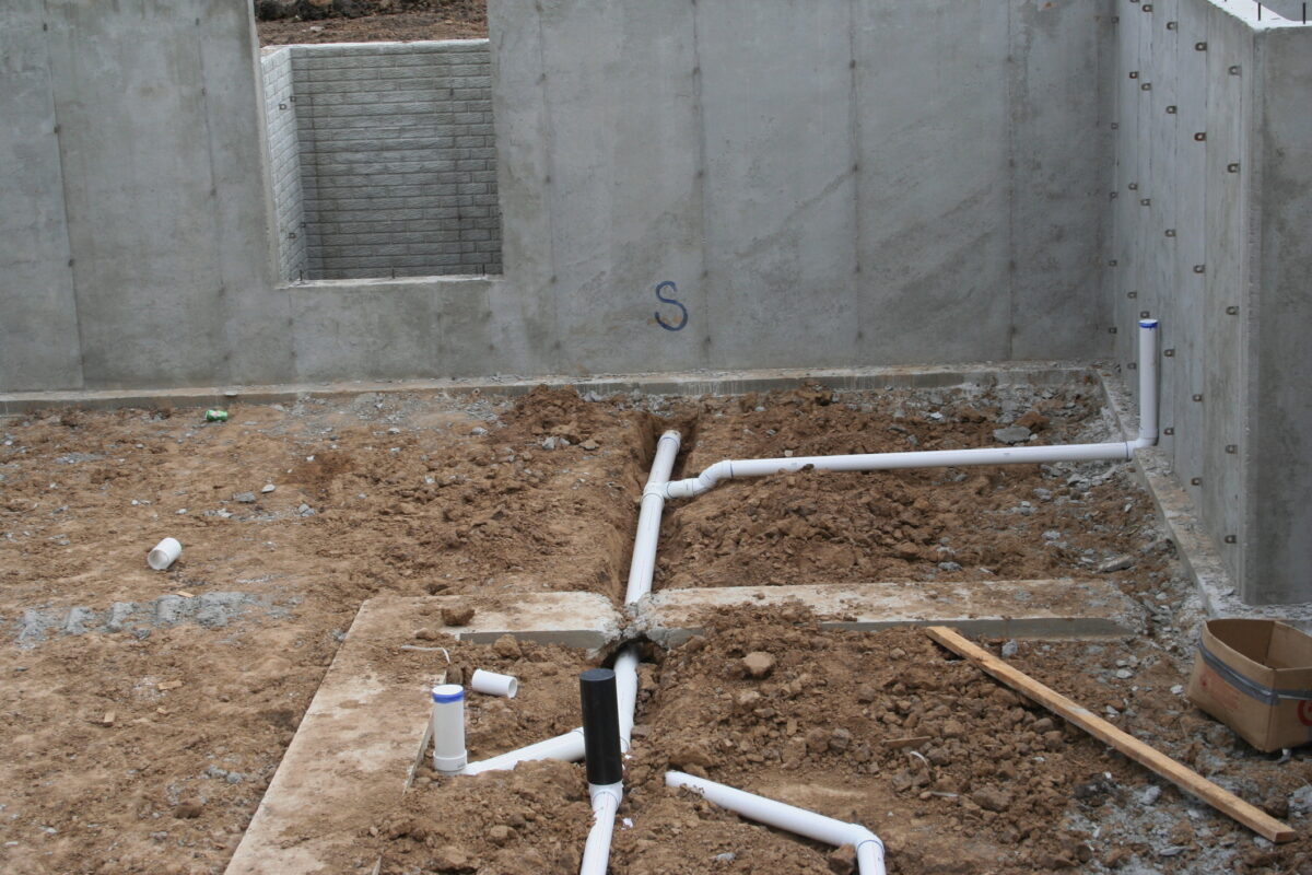 Basement Shower Drain Rough In: Building a Plumbing System - Glamorous ...