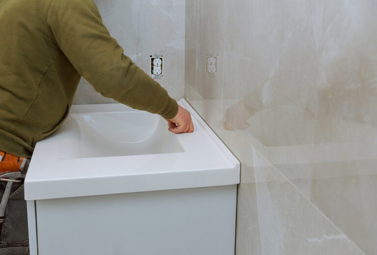 Gap Between Bathroom Vanity and Wall? How To Fill It Like a Pro ...