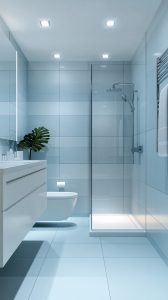 38 Light Blue Bathrooms - Glamorous Place