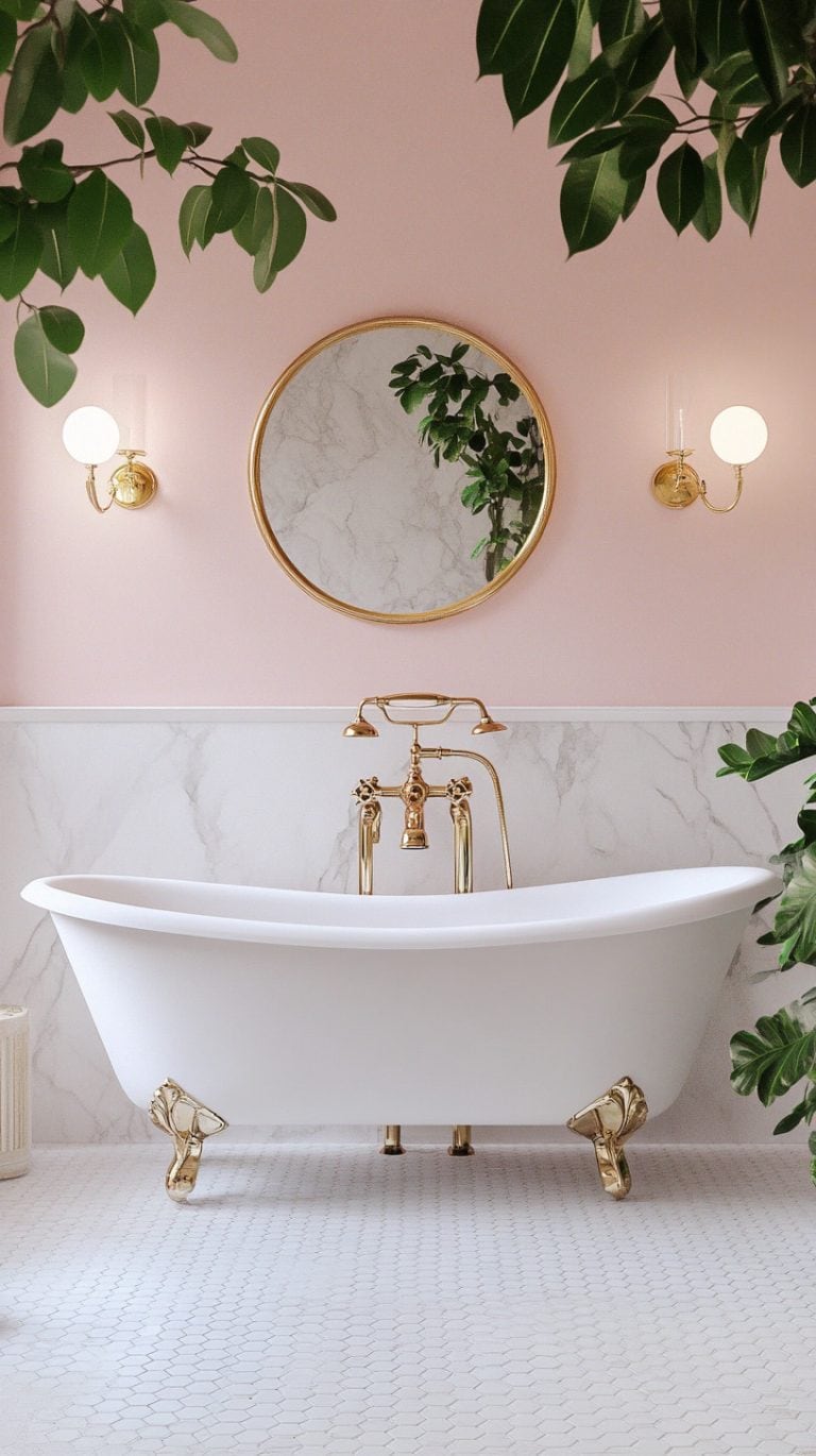 48 Aesthetic Bathroom Ideas - Glamorous Place