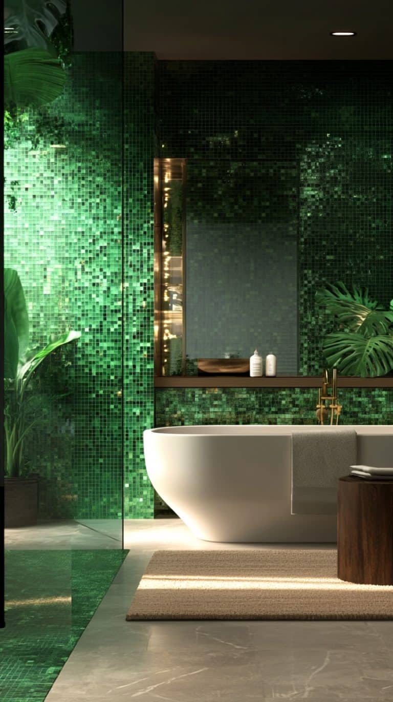 32 Green Bathroom Ideas: Showcasing Unique Styles - Glamorous Place
