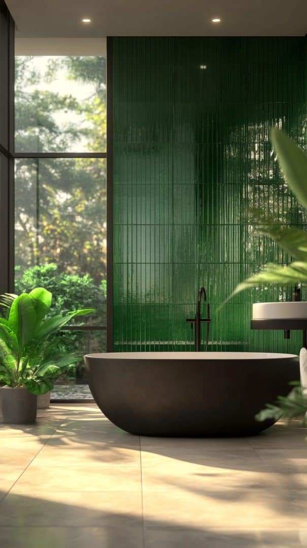 32 Green Bathroom Ideas: Showcasing Unique Styles - Glamorous Place