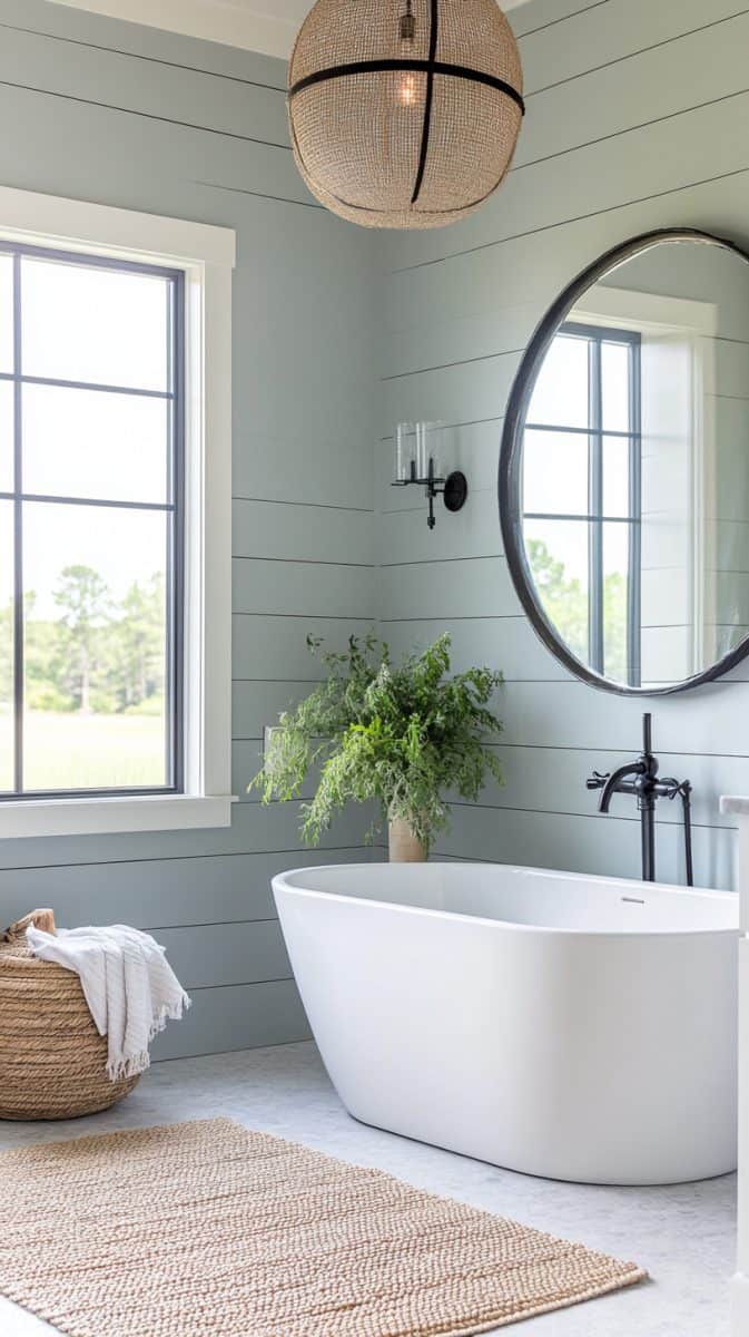 38 Light Blue Bathrooms - Glamorous Place