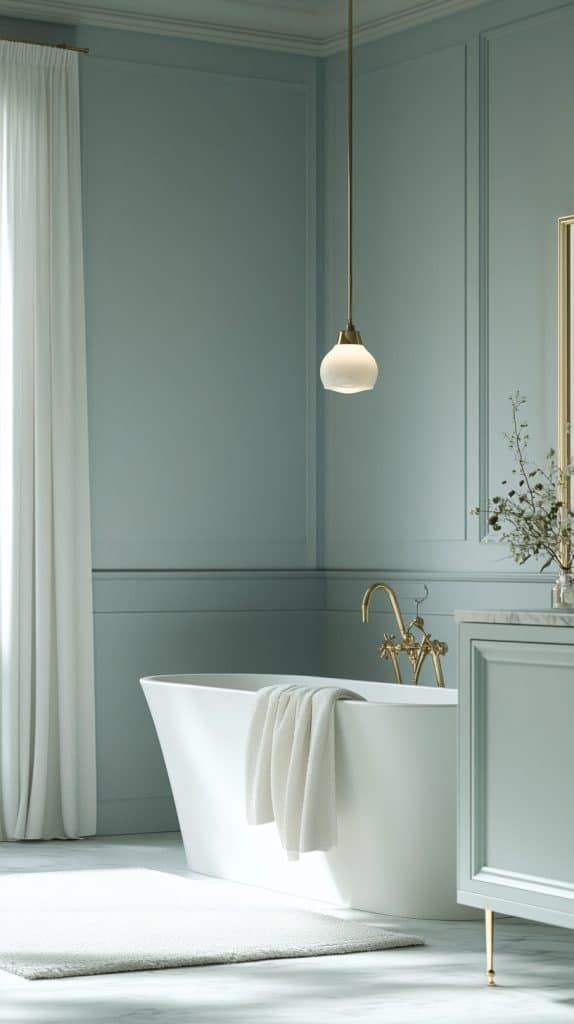 38 Light Blue Bathrooms - Glamorous Place