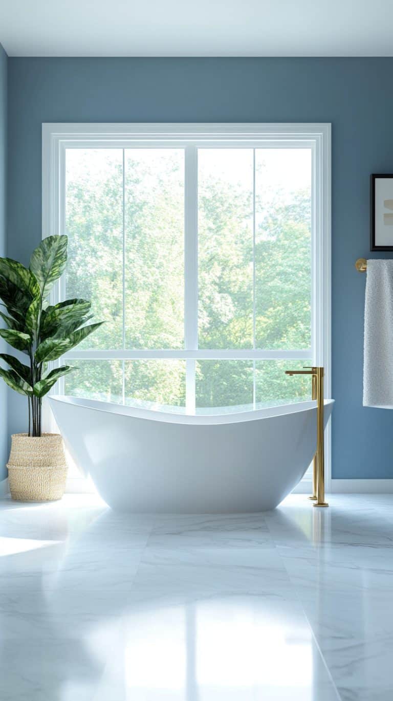 38 Light Blue Bathrooms - Glamorous Place