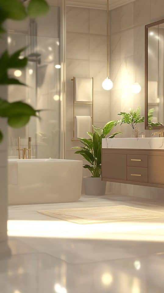 48 Unique Aesthetic Bathroom Inspirations - Glamorous Place