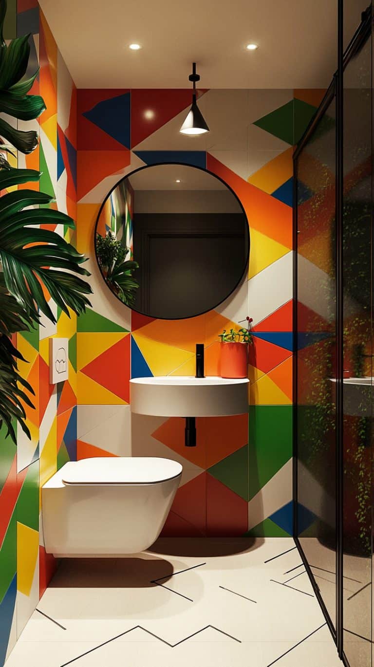 46 Small Bathroom Inspirations - Glamorous Place