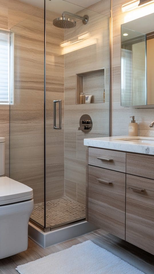 33 Luxury Design Ideas for Your Small Bathroom - Glamorous Place