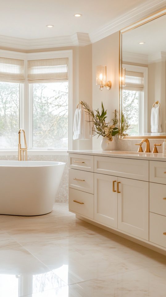 28 Elegant Cream Bathroom Ideas for Every Style - Glamorous Place
