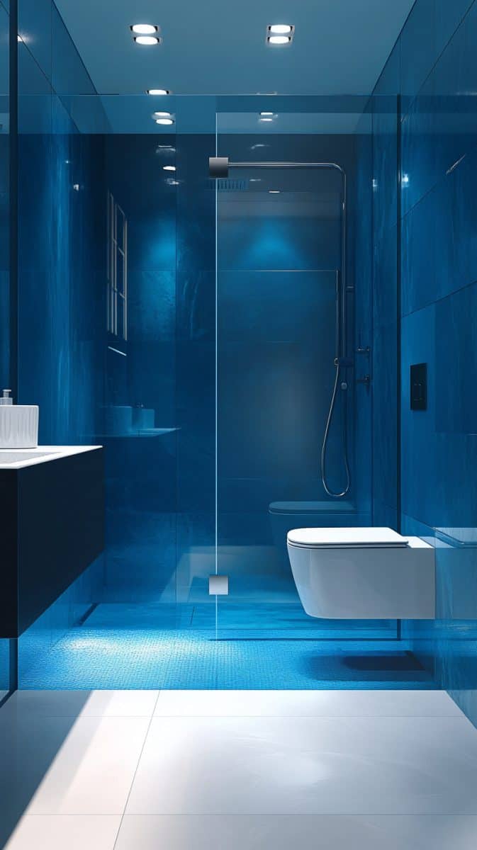 46 Small Bathroom Inspirations - Glamorous Place