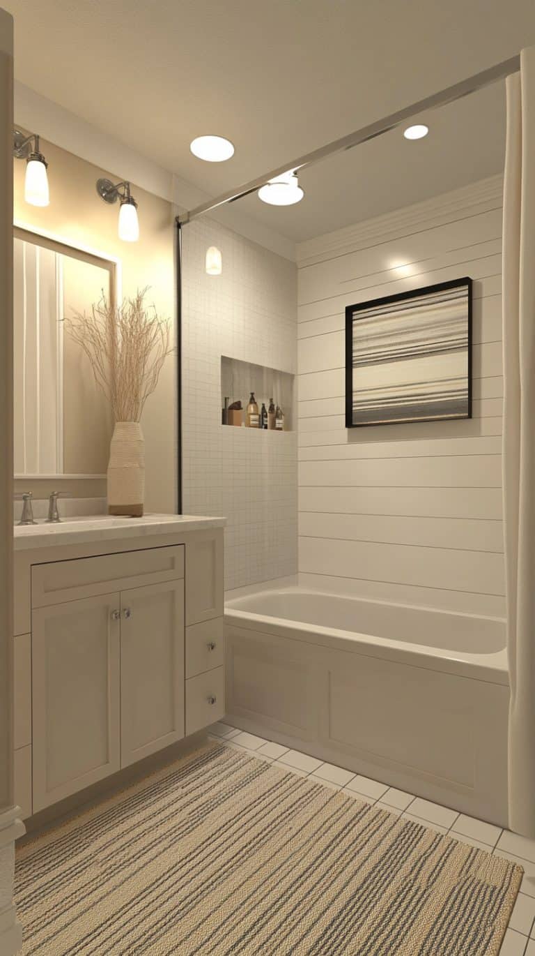 38 Small Bathrooms: Storage and Cabinets Ideas - Glamorous Place