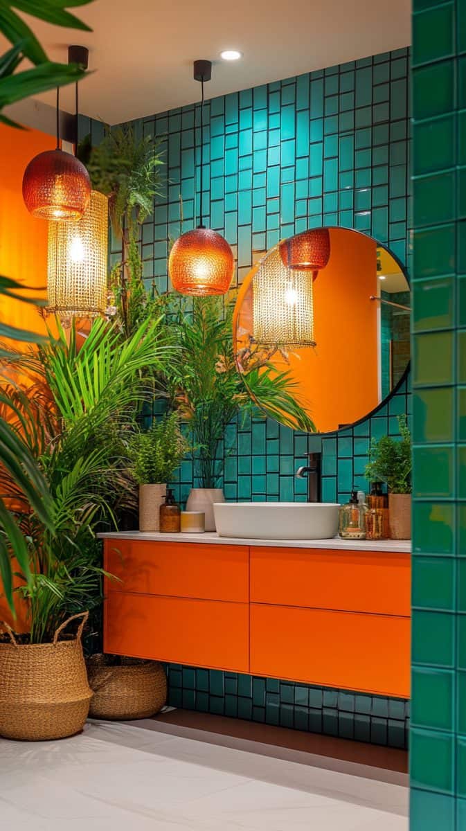 49 Colorful Bathroom Ideas: Bright and Bold Inspiration for Any Space ...