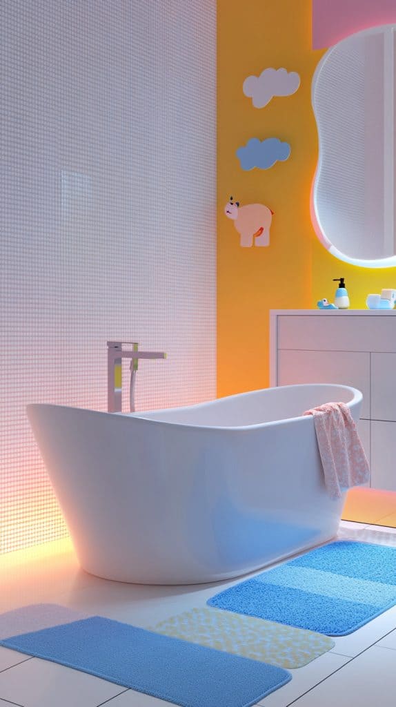 56 Modern Kids Bathroom Inspiration: Stylish and Functional Spaces ...