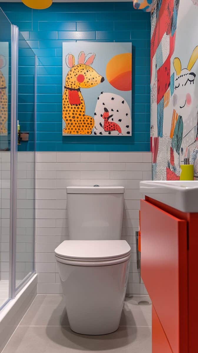 56 Modern Kids Bathroom Inspiration: Stylish and Functional Spaces ...