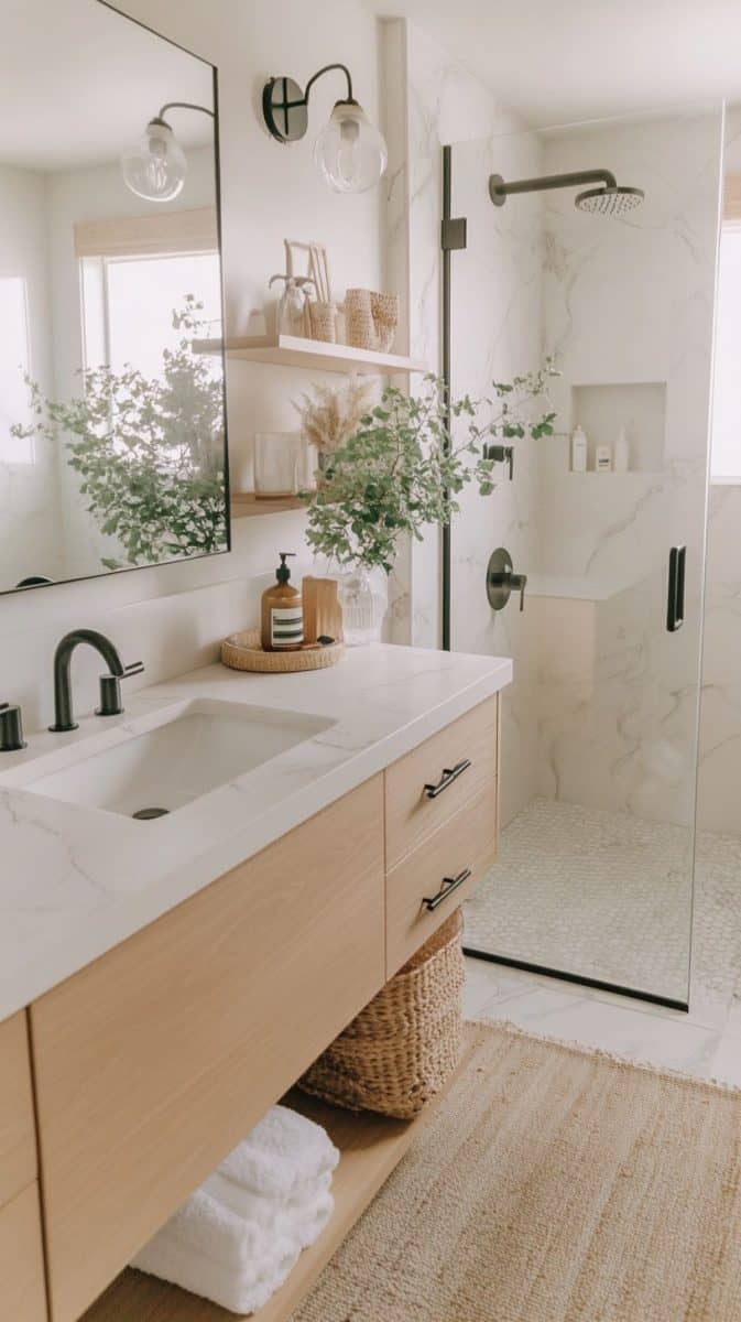 34 Stylish Apartment Bathroom Decor Ideas for Every Taste - Glamorous Place