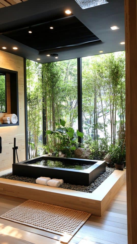 28 Modern Japanese Bathroom Inspiration – Sleek Designs with a ...