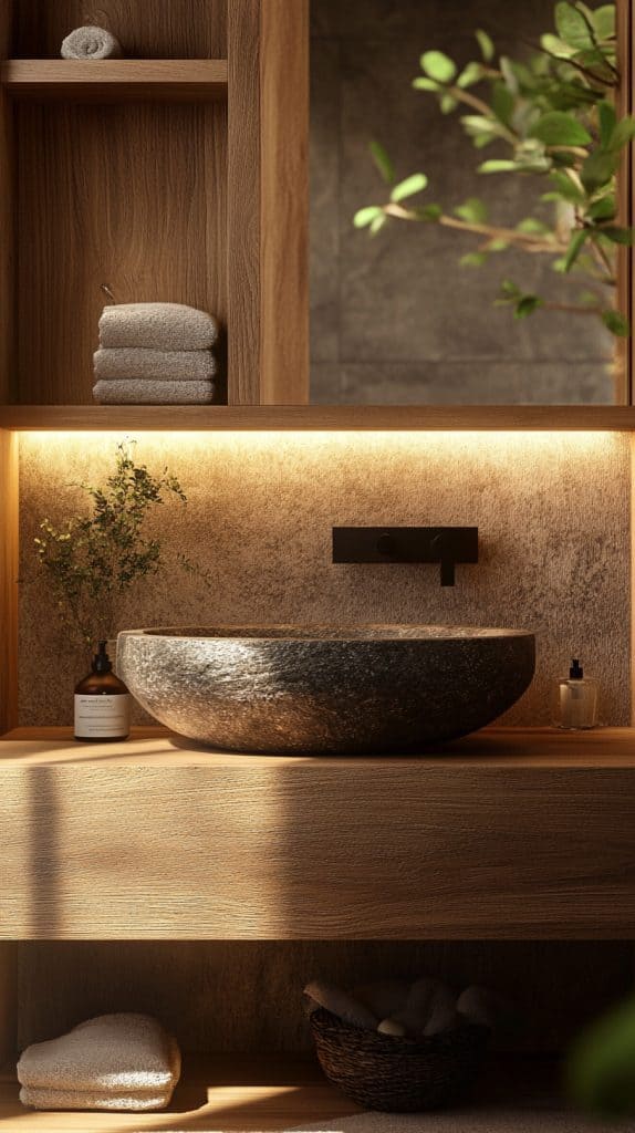 24 Transform Your Japandi Bathroom with Simple and Elegant Decor ...