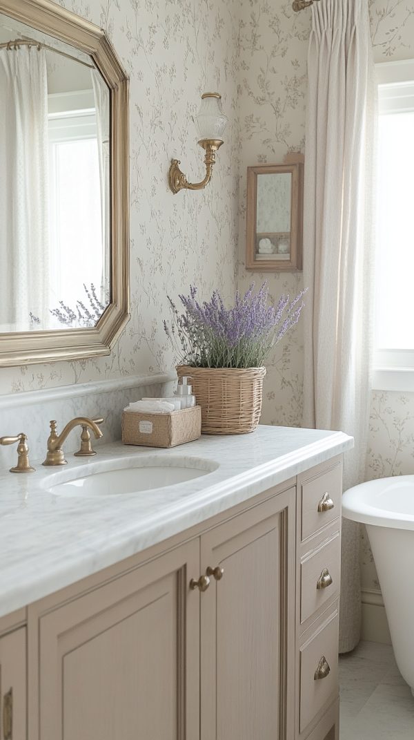 35 French Bathroom Elegance: Charming Country-Inspired Designs ...