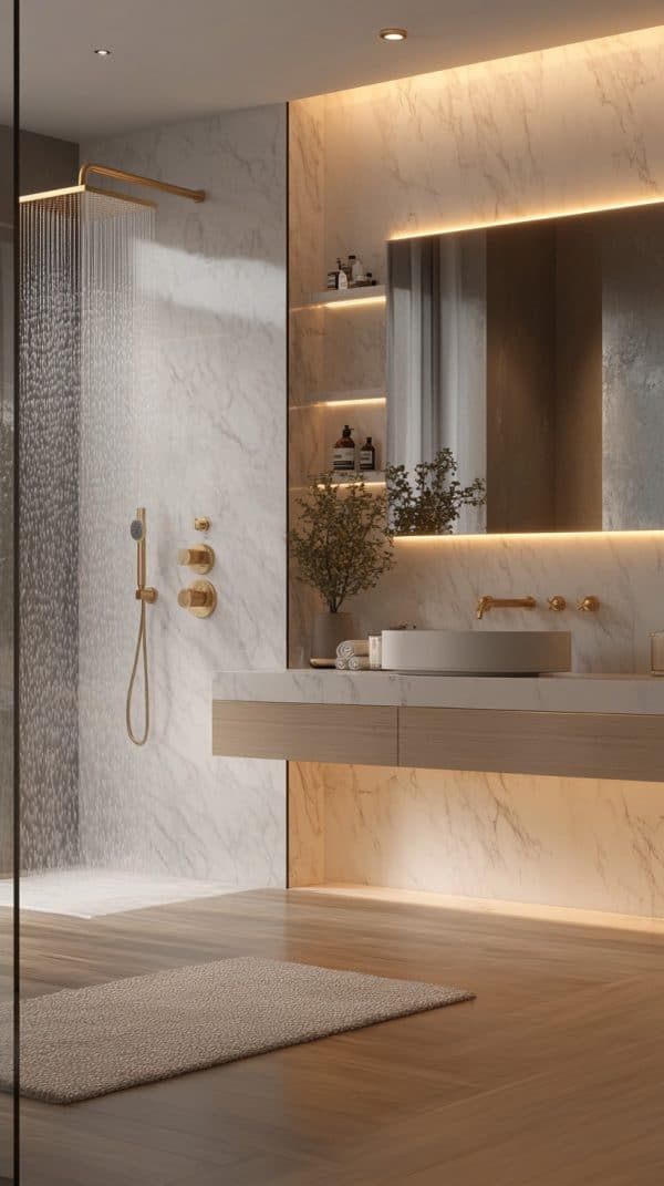 30 Modern Luxury Bathroom: Elegant Design Trends for a Stylish Space ...