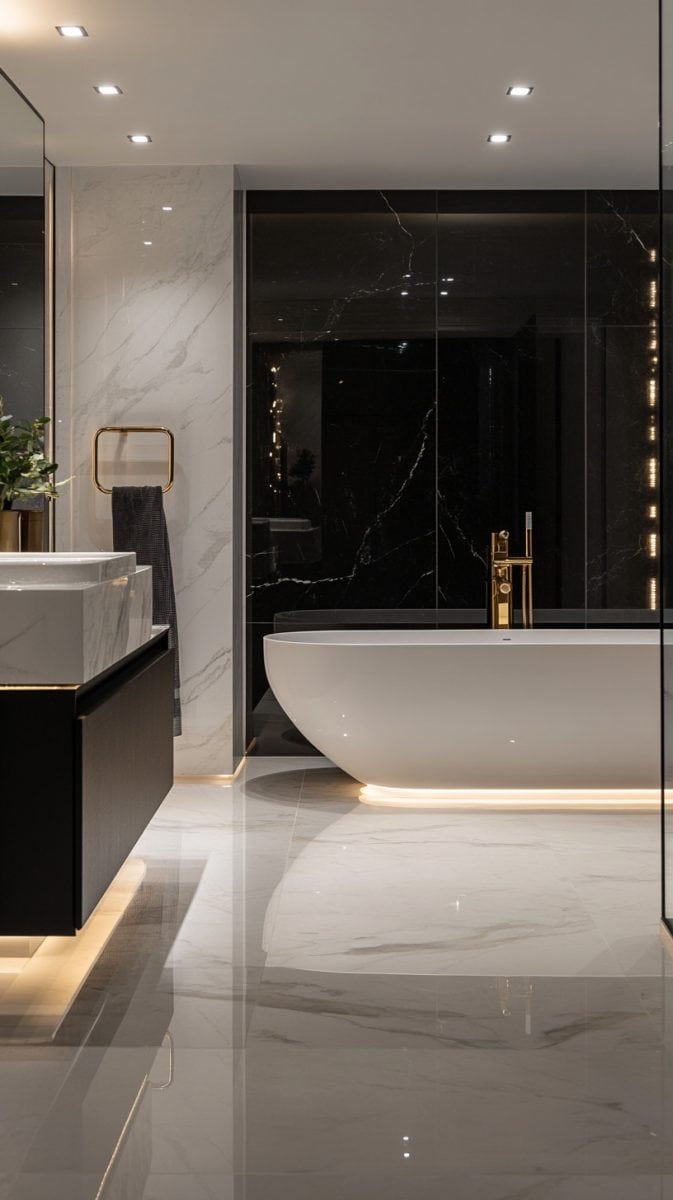18 Modern Italian Bathroom Inspiration: Sleek Designs with Classic ...