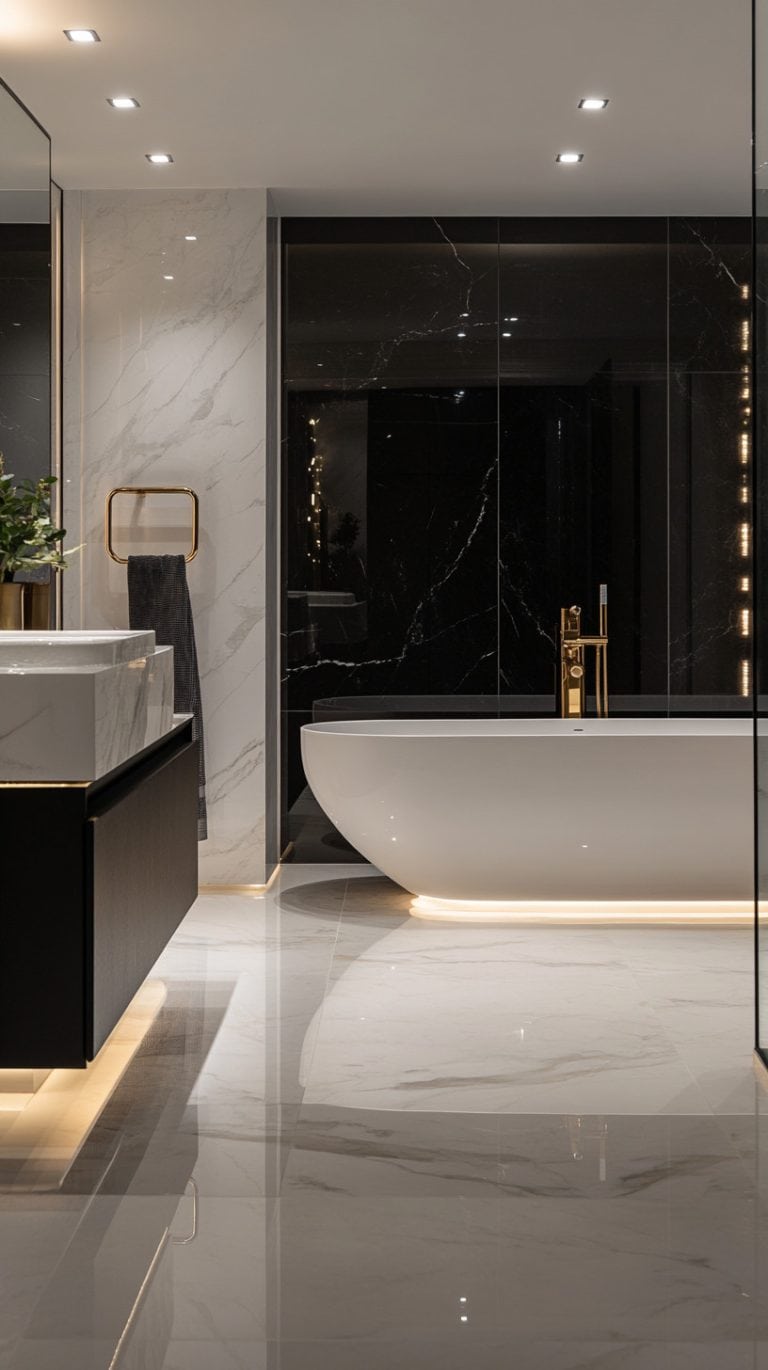 18 Modern Italian Bathroom Inspiration: Sleek Designs with Classic ...