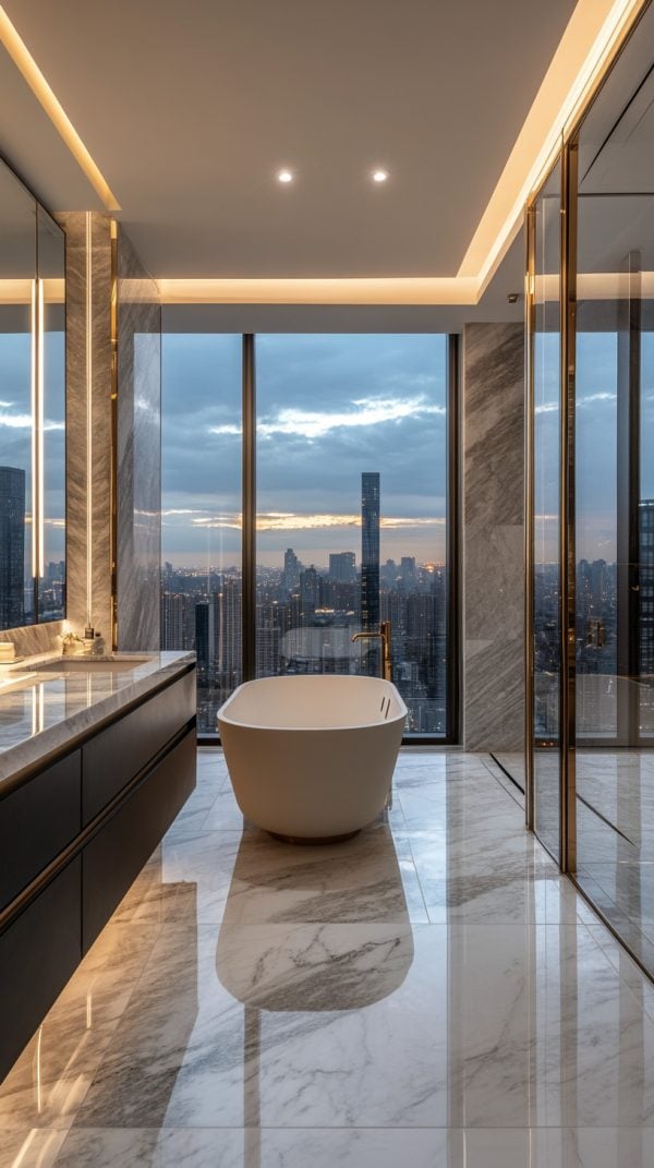 30 Modern Luxury Bathroom: Elegant Design Trends for a Stylish Space ...