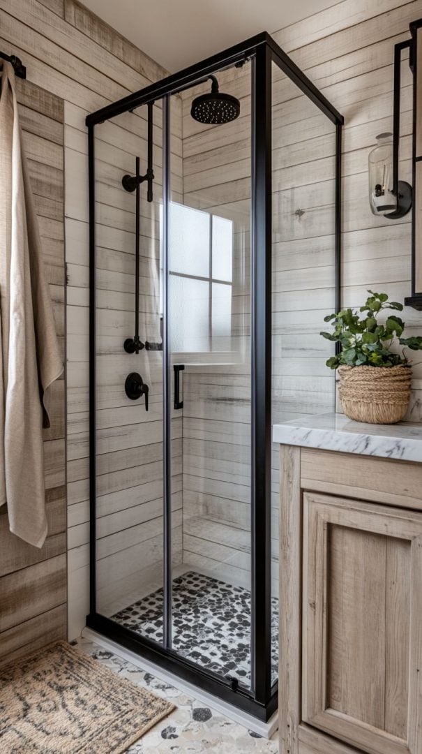 36 Rustic Bathroom Designs: Cozy Farmhouse & Country Styles - Glamorous ...