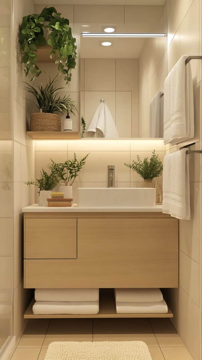 34 Stylish Apartment Bathroom Decor Ideas for Every Taste - Glamorous Place