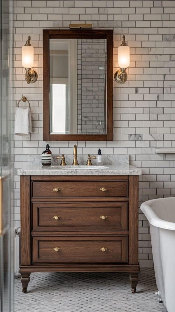 Timeless Elegance: 35 Traditional Bathroom Ideas for Every Space ...