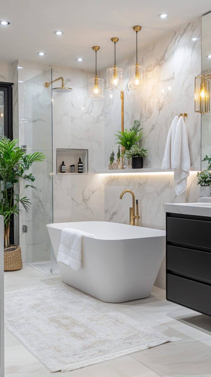 30 Modern Luxury Bathroom: Elegant Design Trends for a Stylish Space ...