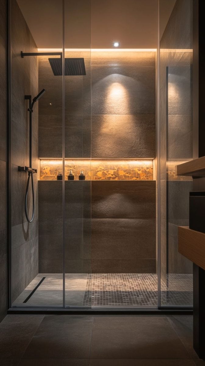 Rustic to Modern: 13 Walk In Shower Bathroom Styles You’ll Love ...