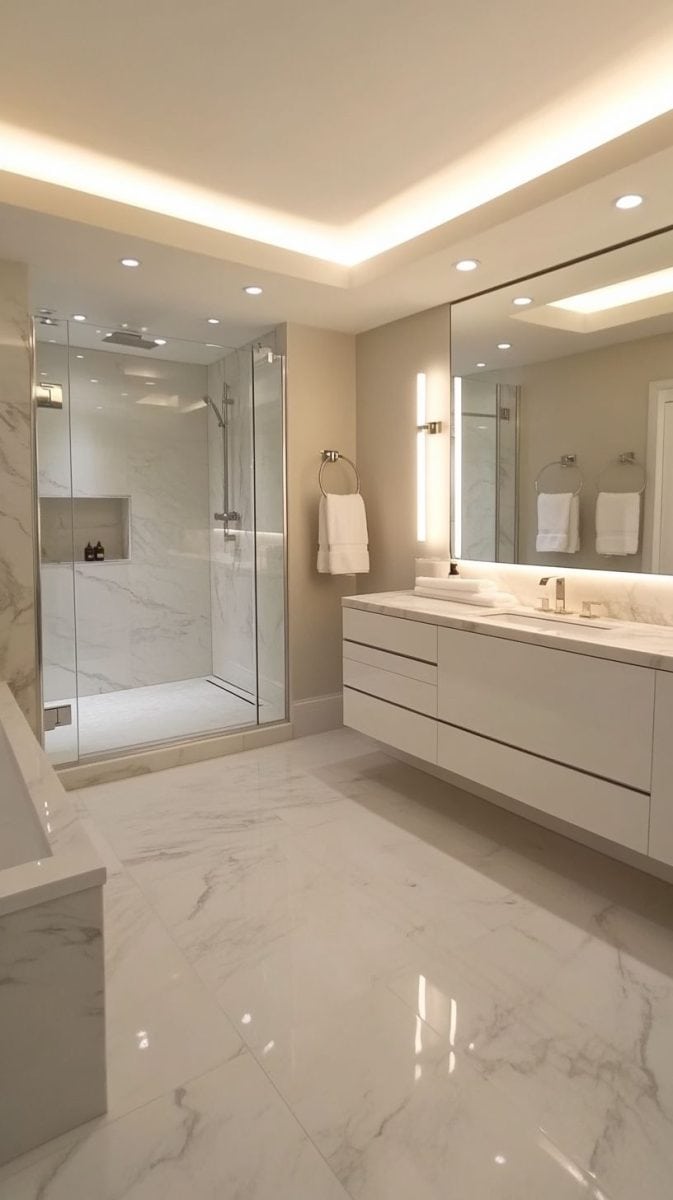 15 Bathroom Lights That Wow: From Hanging Pendants to LED Magic ...