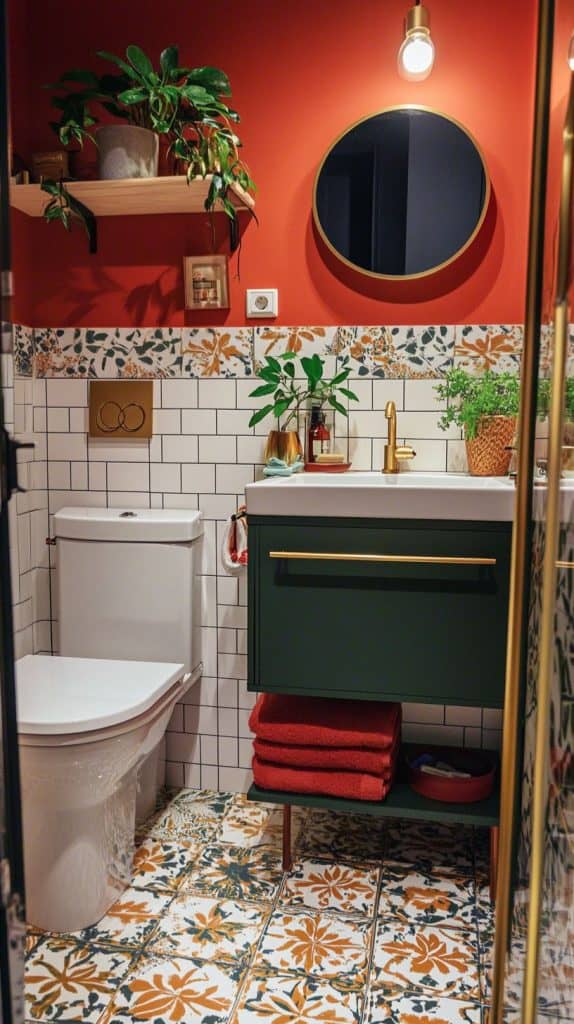 13 Landlord-Approved Renter Friendly Bathroom Ideas - Glamorous Place