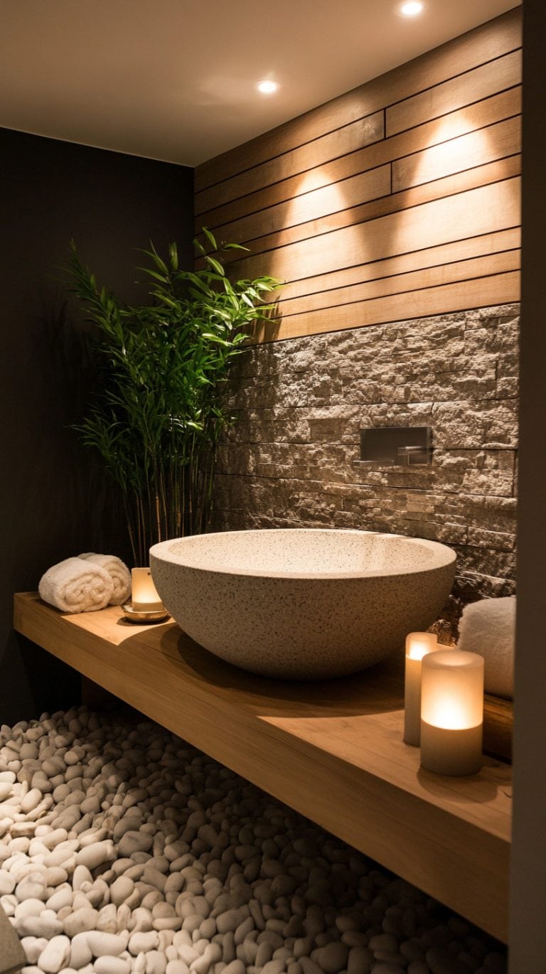 13 Modern Zen Bathroom: Fresh Ideas for a Calm, Sleek Space - Glamorous ...