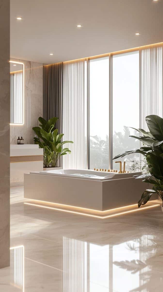 13 Modern Jacuzzi Bathroom Looks You'll Want in Your Home - Glamorous Place