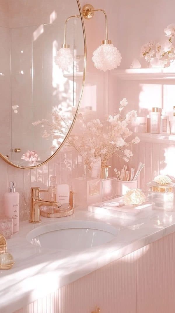 15 Girly Bathroom Goals: Cute, Cozy & Totally Pinterest-Worthy Ideas ...
