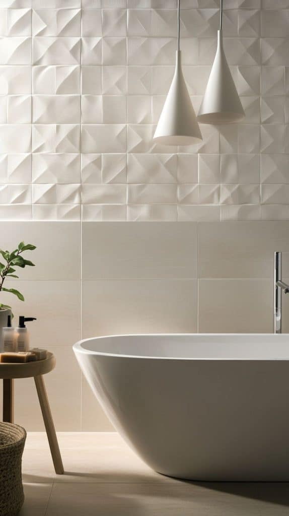 15 Creative Bathroom Tiles Combinations for a Fresh Look - Glamorous Place