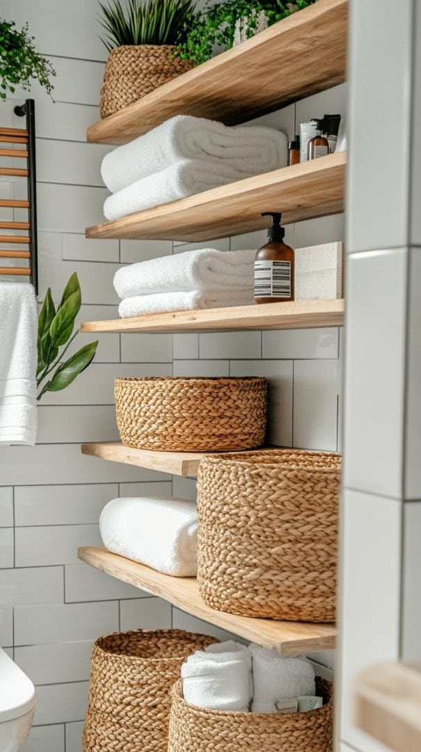 20 Easy Bathroom DIY Projects - Glamorous Place