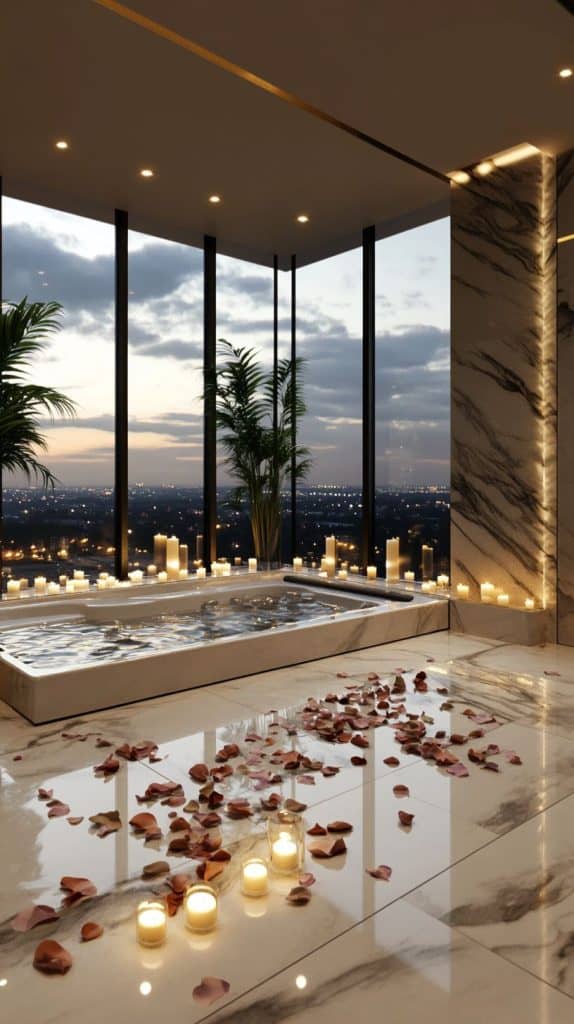 13 Modern Jacuzzi Bathroom Looks You'll Want in Your Home - Glamorous Place