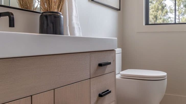 10 Modern Bathroom No Tiles: Sleek Looks Without the Grout Drama ...
