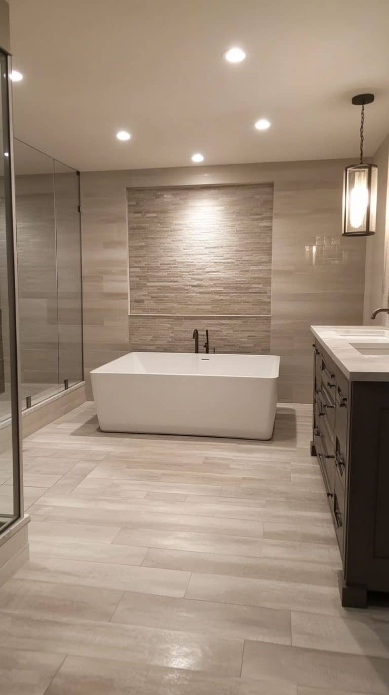 13 Stylish Rectangular Bathroom Ideas for Every Size—From Tiny to ...