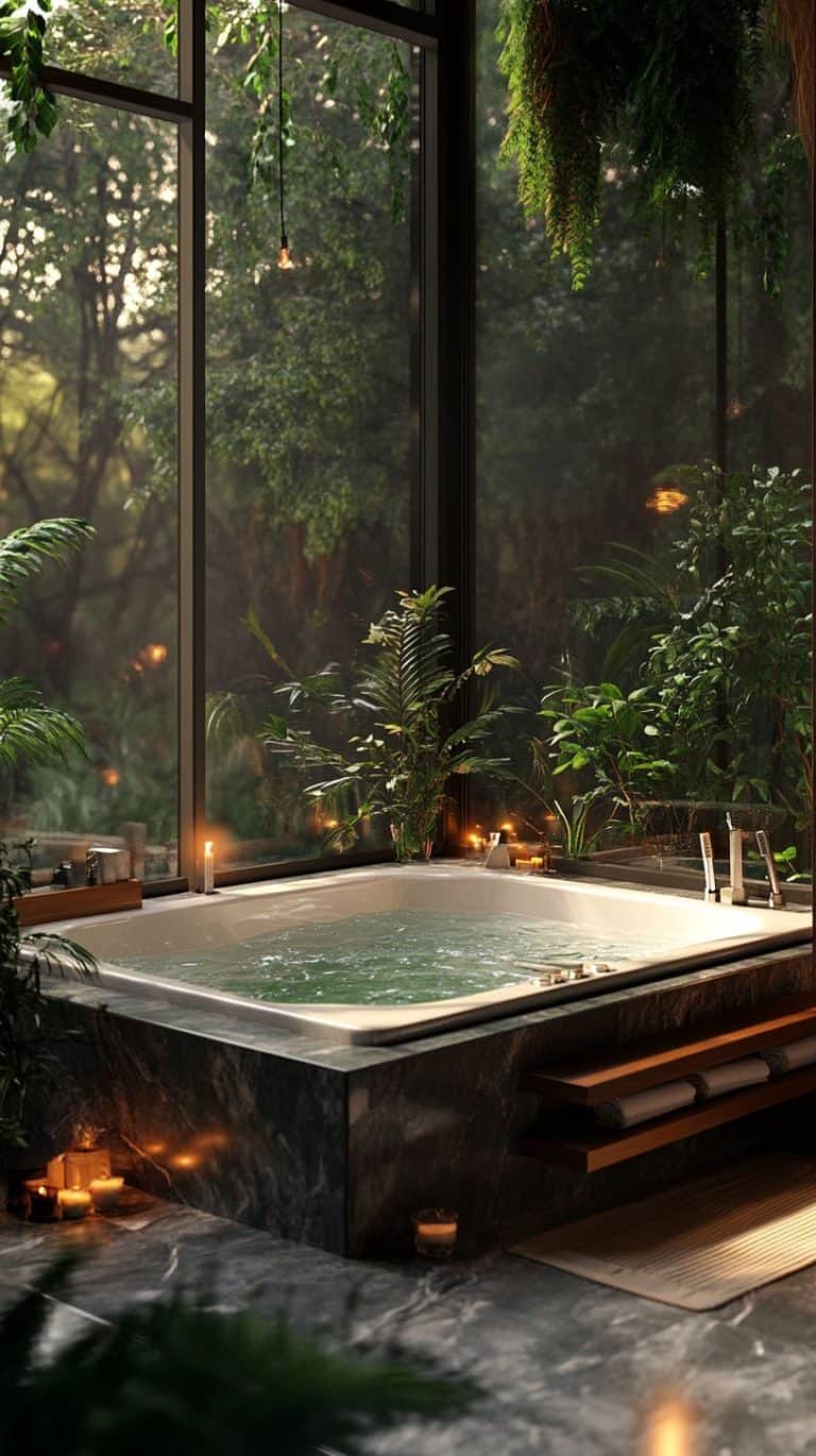 13 Modern Jacuzzi Bathroom Looks You'll Want in Your Home - Glamorous Place