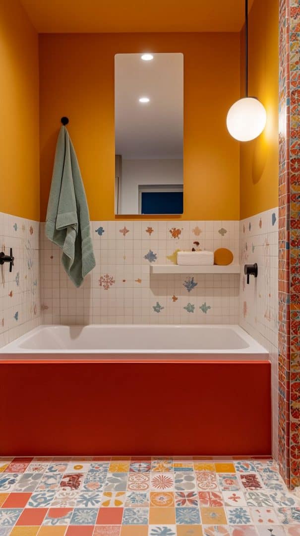 13 Retro Bathroom Ideas That Blend Vintage & Modern Vibes - Glamorous Place