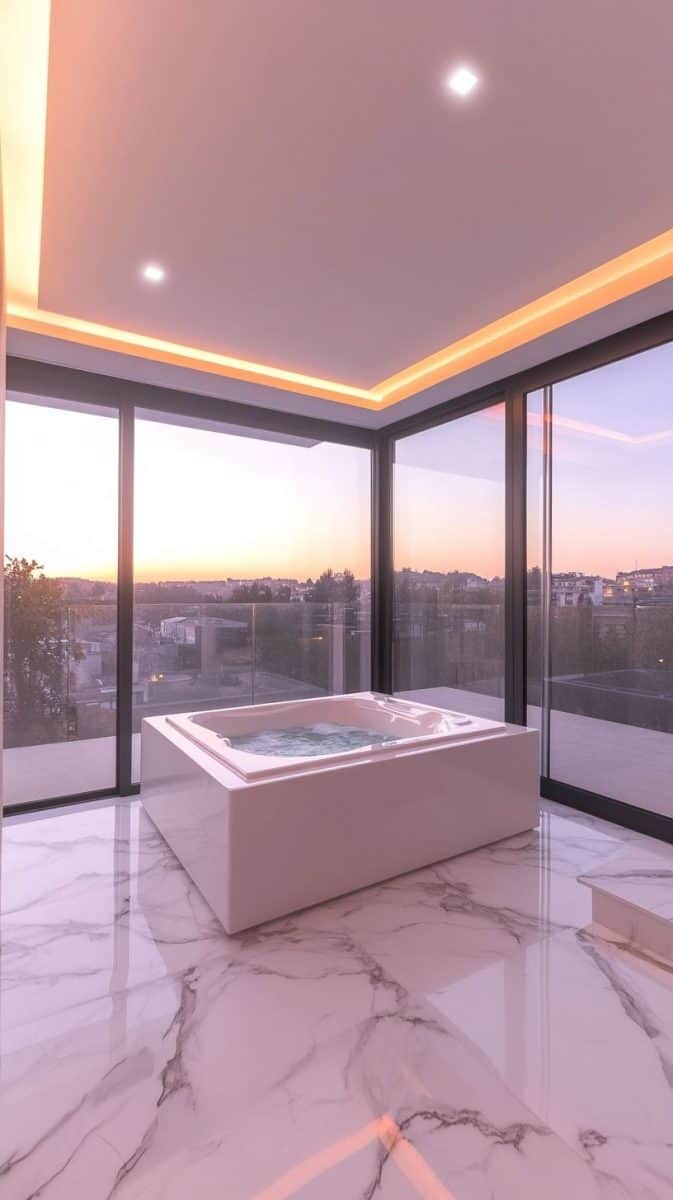 13 Bathroom with Bath Bliss: Spa-Inspired Steam and Jacuzzi Ideas ...