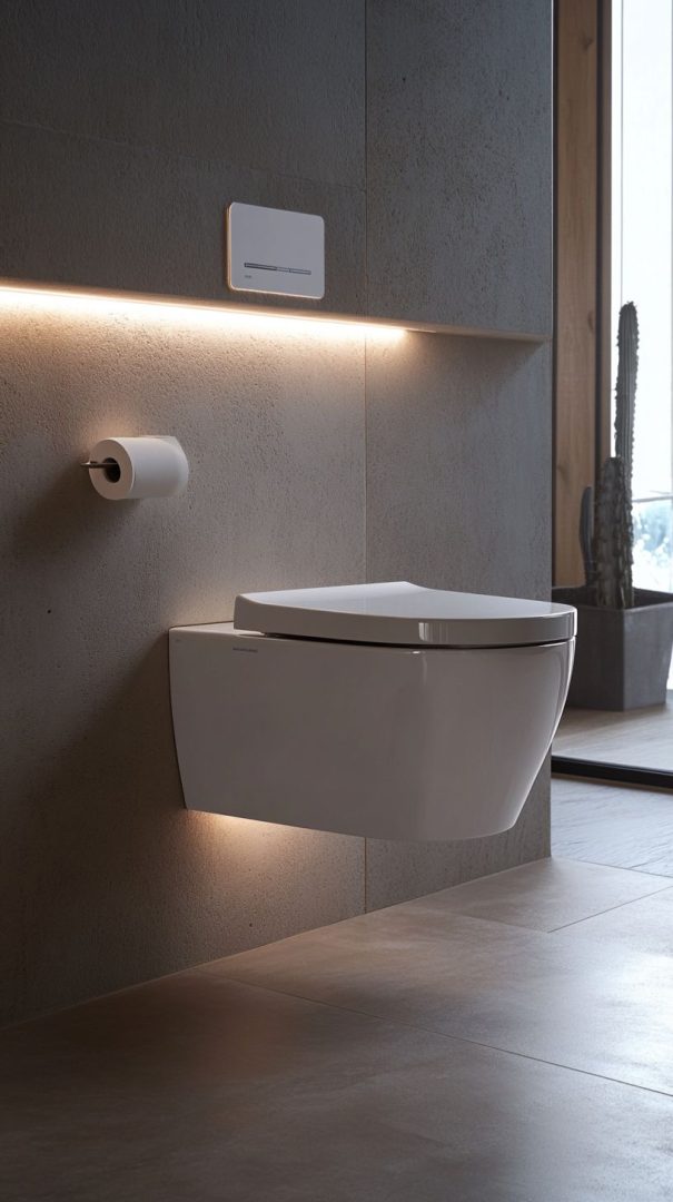 Sleek and Stylish: 10 Modern Bathroom No Bath Designs - Glamorous Place
