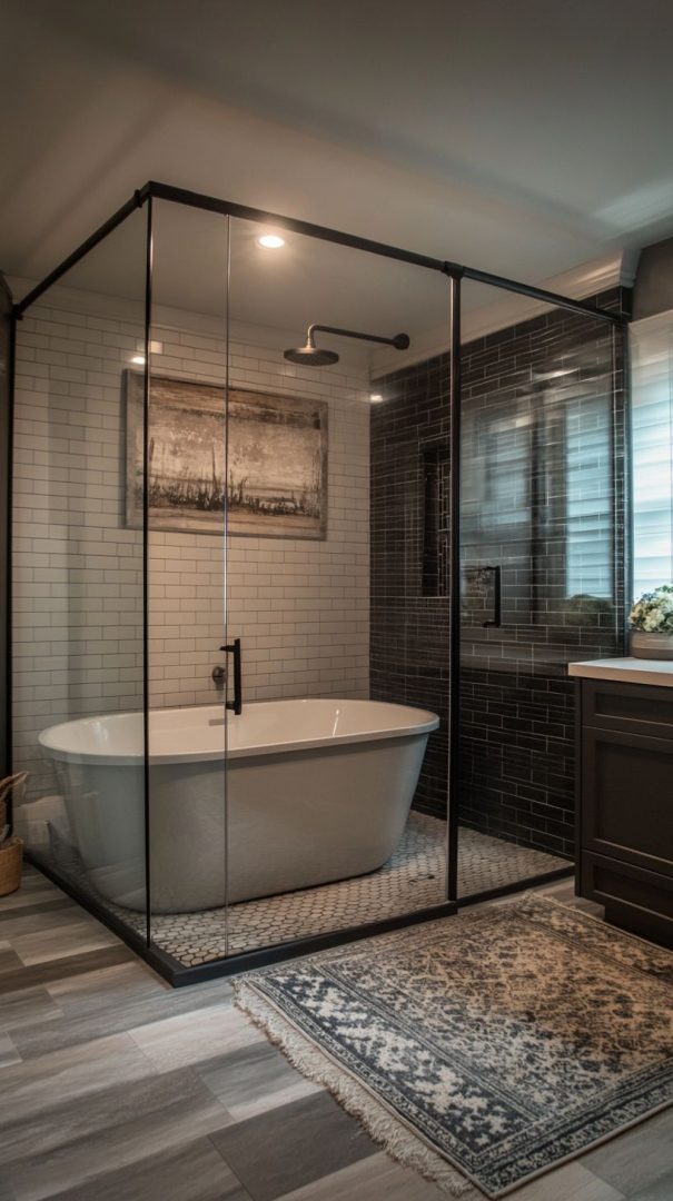 Rustic to Modern: 13 Walk In Shower Bathroom Styles You’ll Love ...
