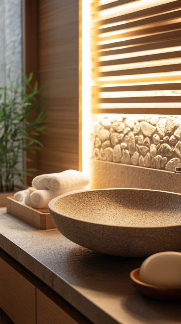 13 Modern Zen Bathroom: Fresh Ideas for a Calm, Sleek Space - Glamorous ...