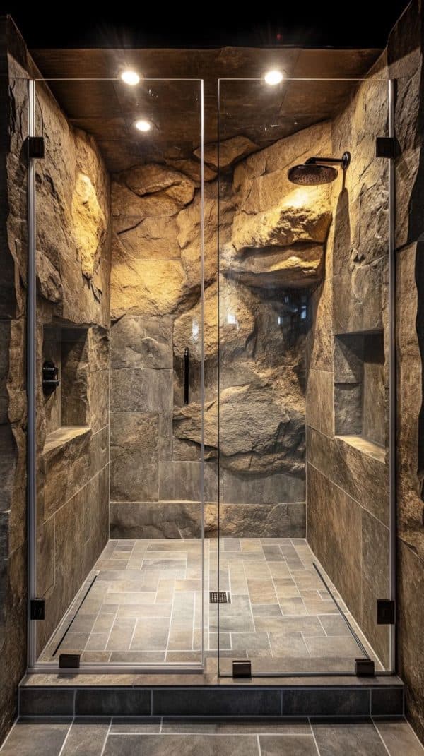 Rustic to Modern: 13 Walk In Shower Bathroom Styles You’ll Love ...