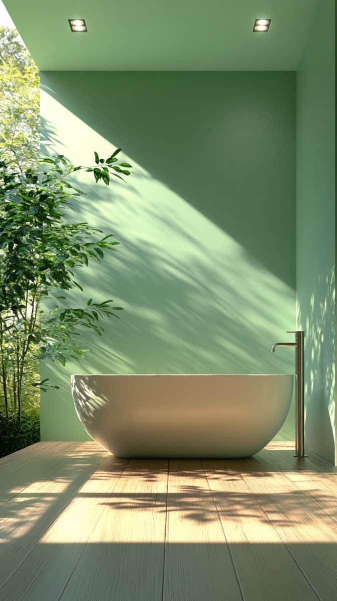 14 Bathroom Wood Floor Ideas: From Dark and Dramatic to Light and Airy ...