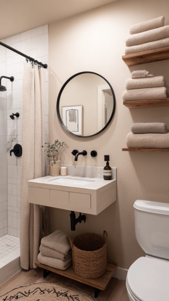 13 Beautiful Guest Bathroom Setups - Glamorous Place